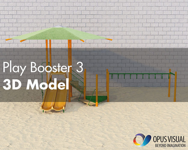 Play Booster 3 3D model | CGTrader