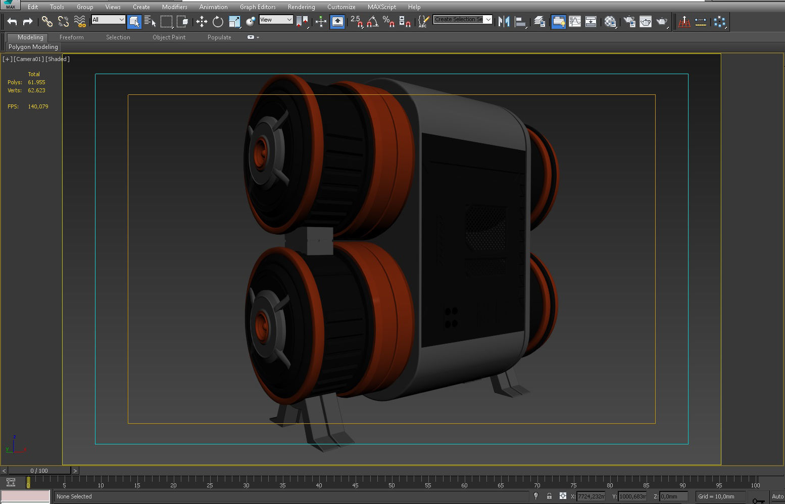 sci fi oil tanks free models free 3D model | CGTrader