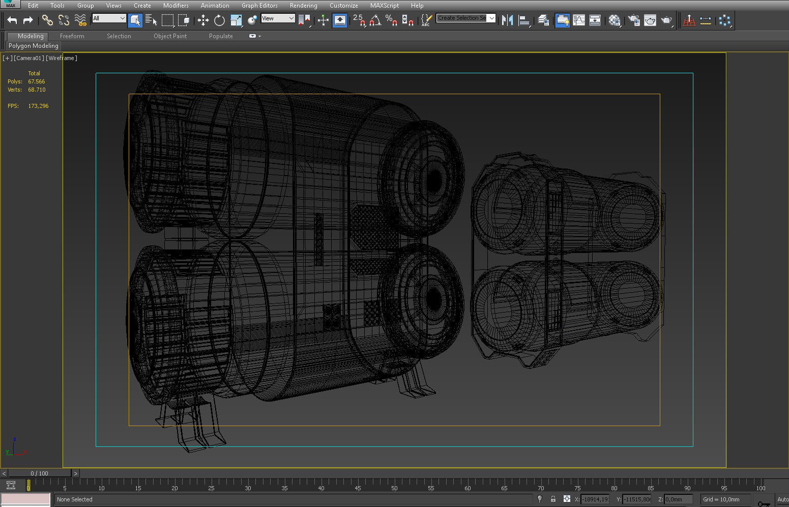 sci fi oil tanks free models free 3D model | CGTrader