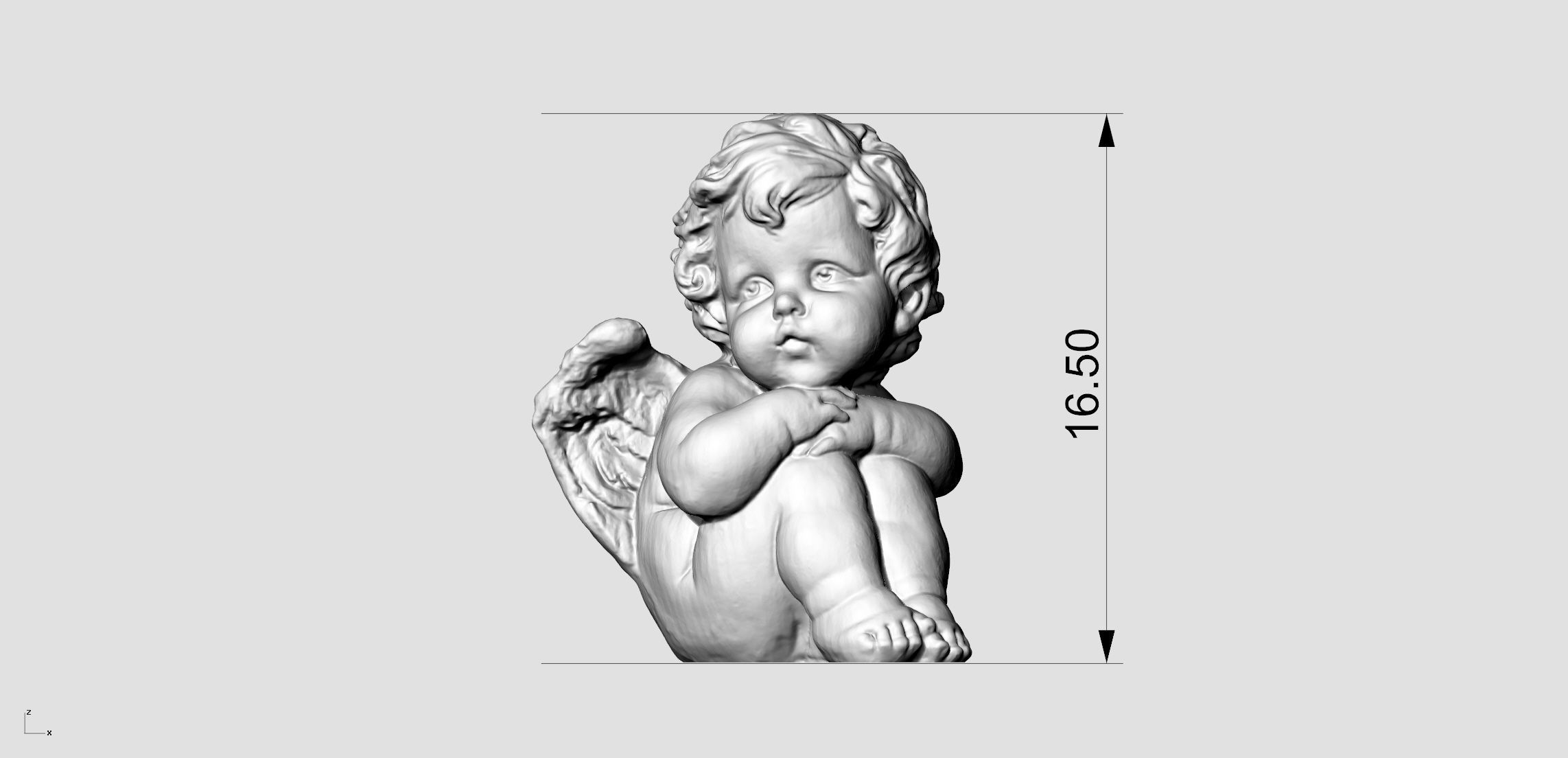 Angel 3D model 3D printable | CGTrader
