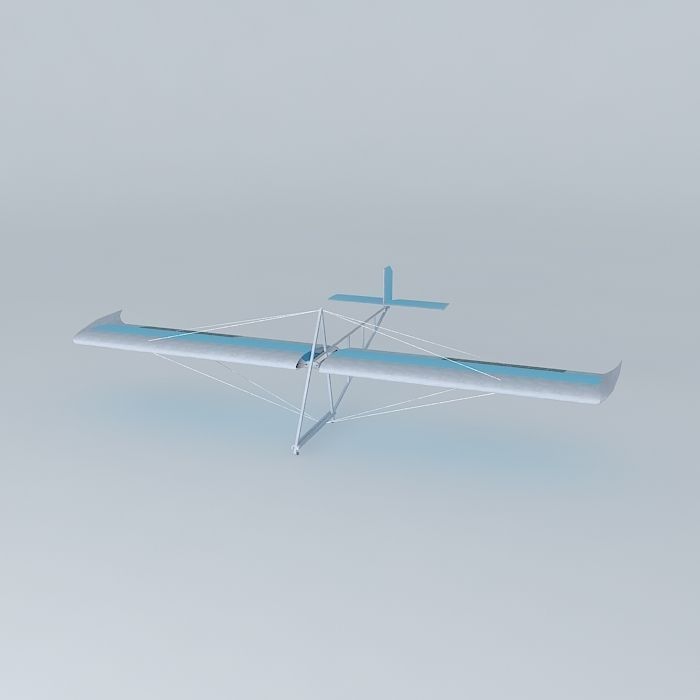 Glider Primary prototype 3D model | CGTrader