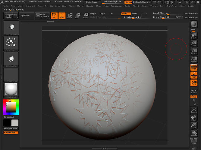 Toon Hit effects brush Texture | CGTrader