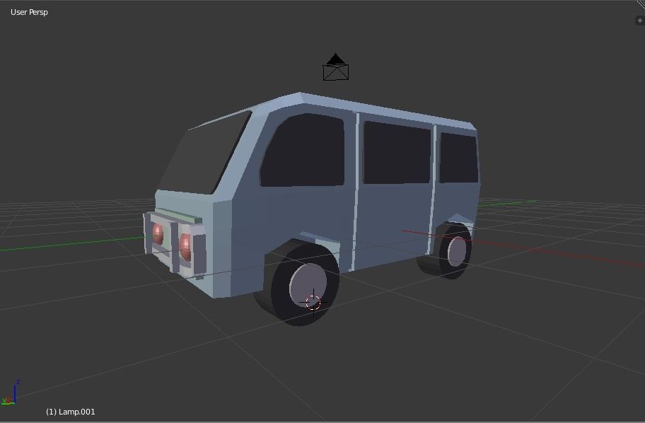 3D model Low poly Van car VR / AR / low-poly | CGTrader