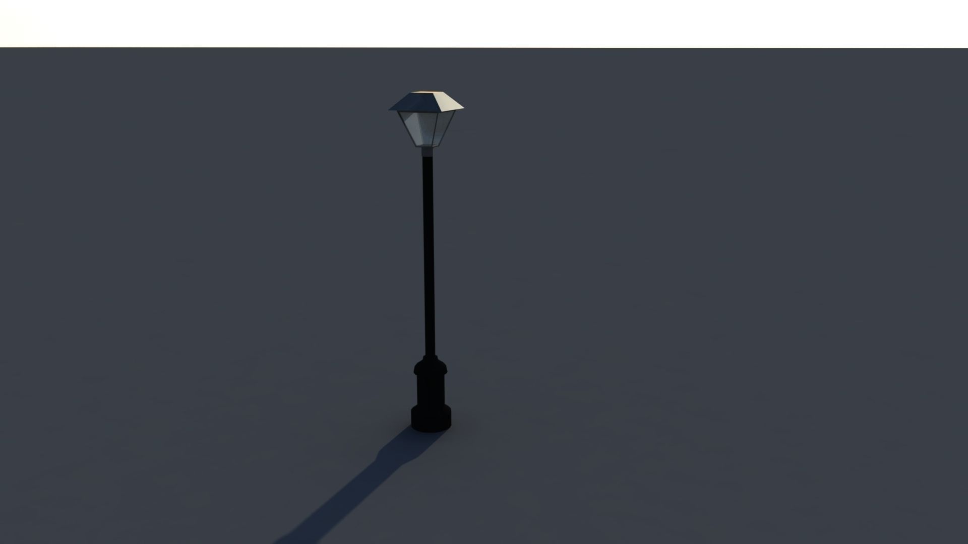Street lamp free 3D model animated | CGTrader