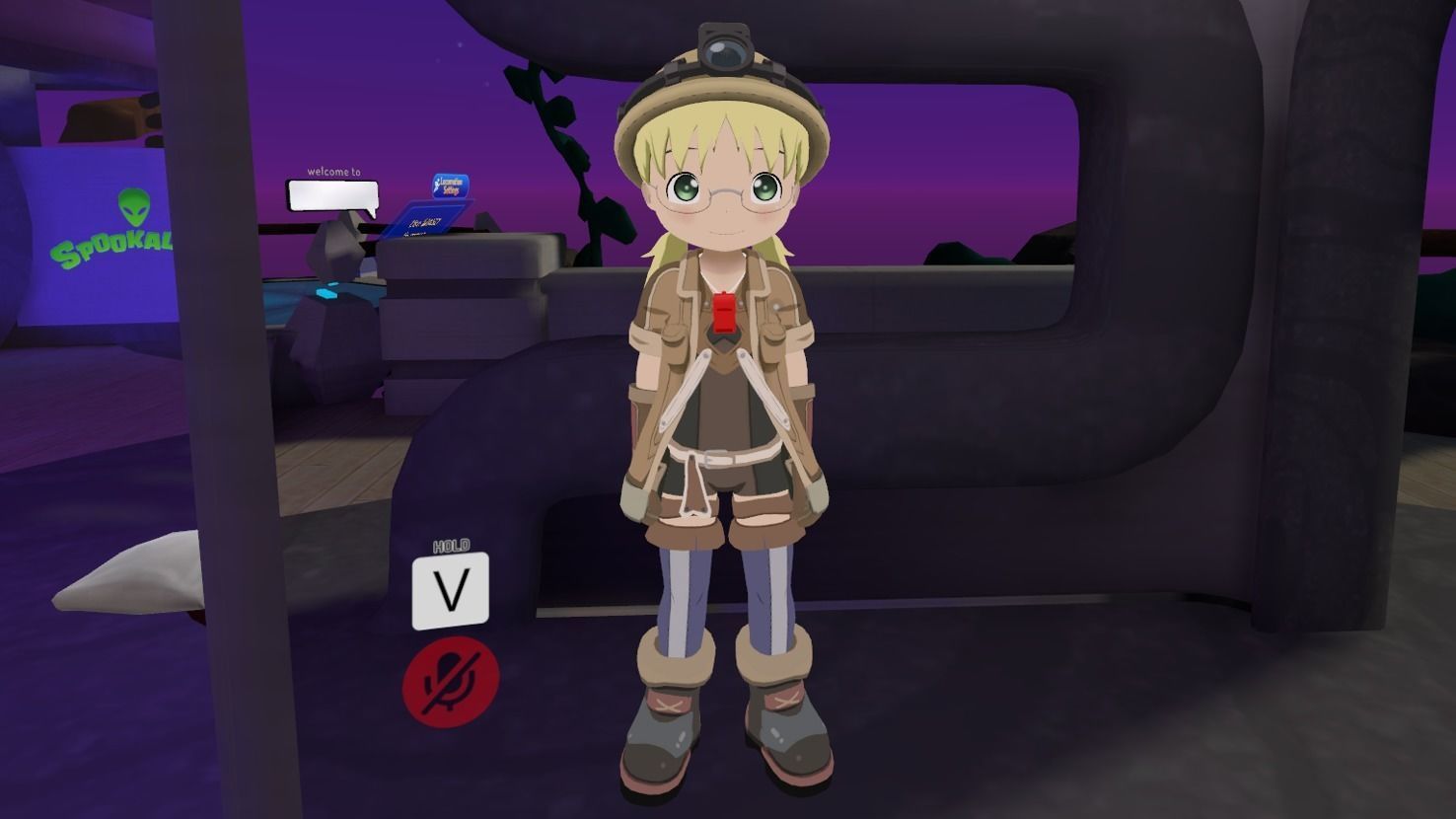 Riko Anime Made in Abyss VRChat 3D model rigged | CGTrader