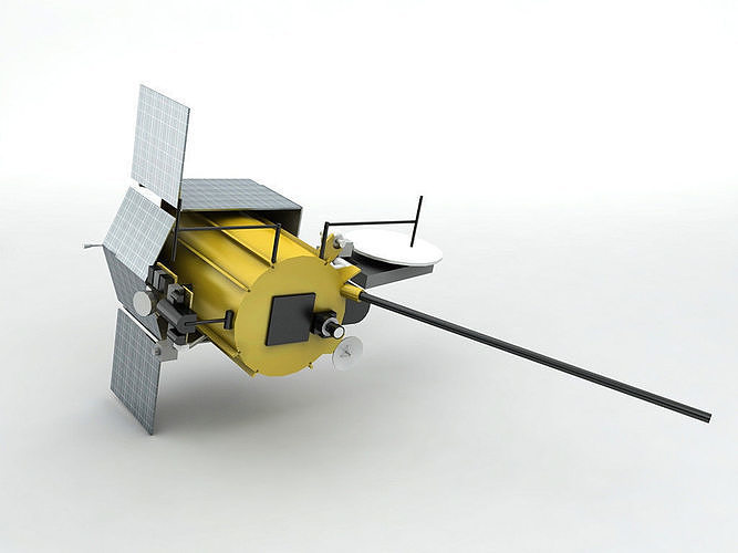 3D model Prometheus Satellite VR / AR / low-poly | CGTrader