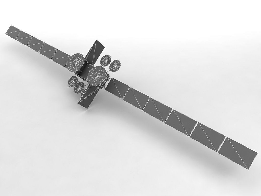 3D model DirecTV Satellite VR / AR / low-poly | CGTrader