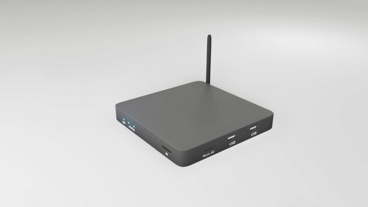 Android tv box 3D model | CGTrader