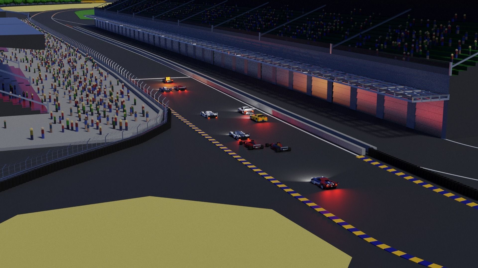 3D model Low Poly Racing Car Pack VR / AR / low-poly | CGTrader