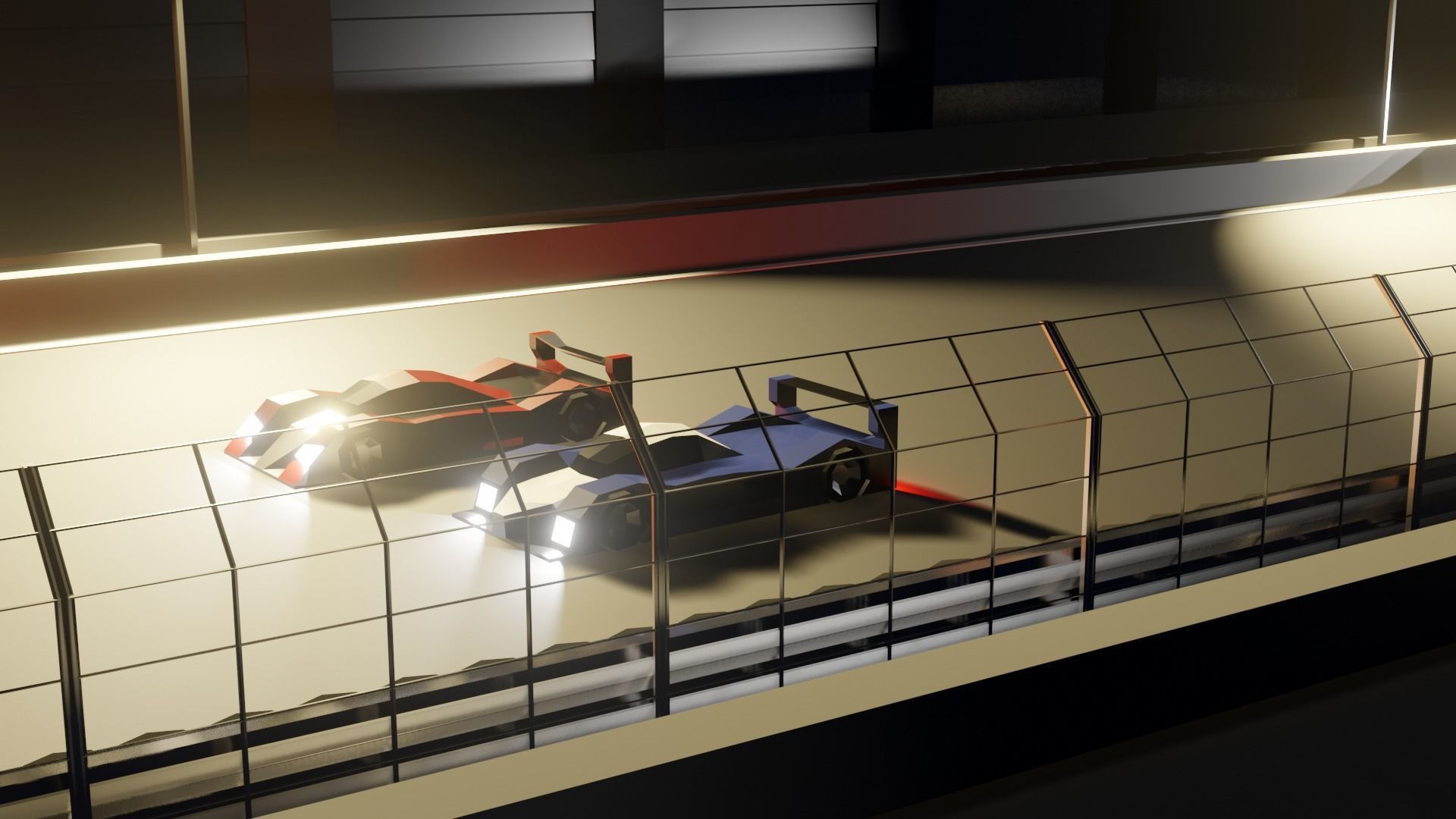 3D model Low Poly Racing Car Pack VR / AR / low-poly | CGTrader