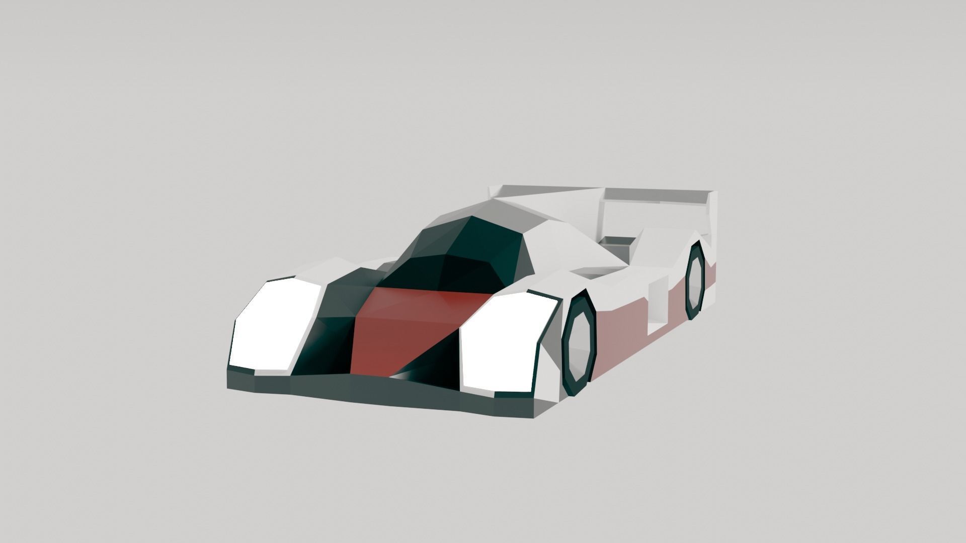 3D model Low Poly Racing Car Pack VR / AR / low-poly | CGTrader