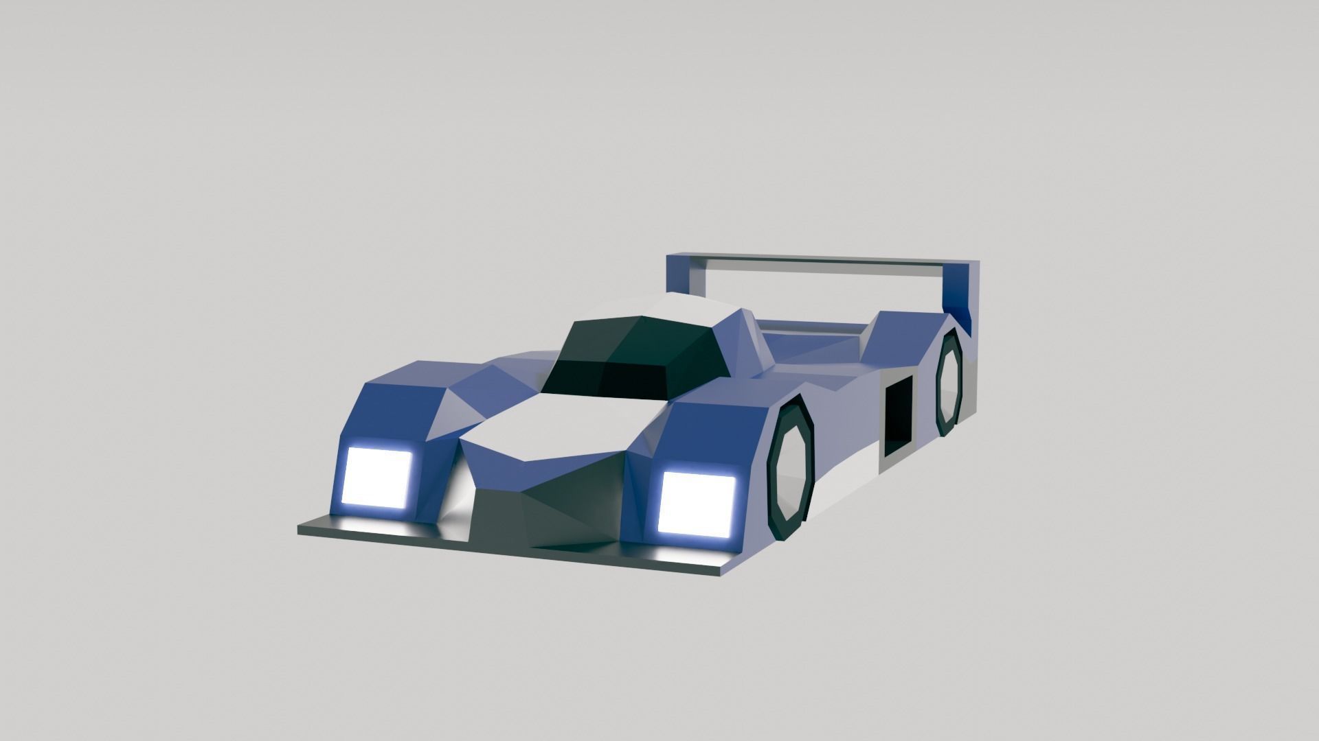 3D model Low Poly Racing Car Pack VR / AR / low-poly | CGTrader