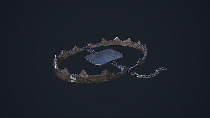 3D model Bear Trap VR / AR / low-poly | CGTrader