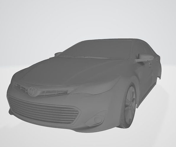 2014 Toyota Avalon XLE free 3D model | CGTrader