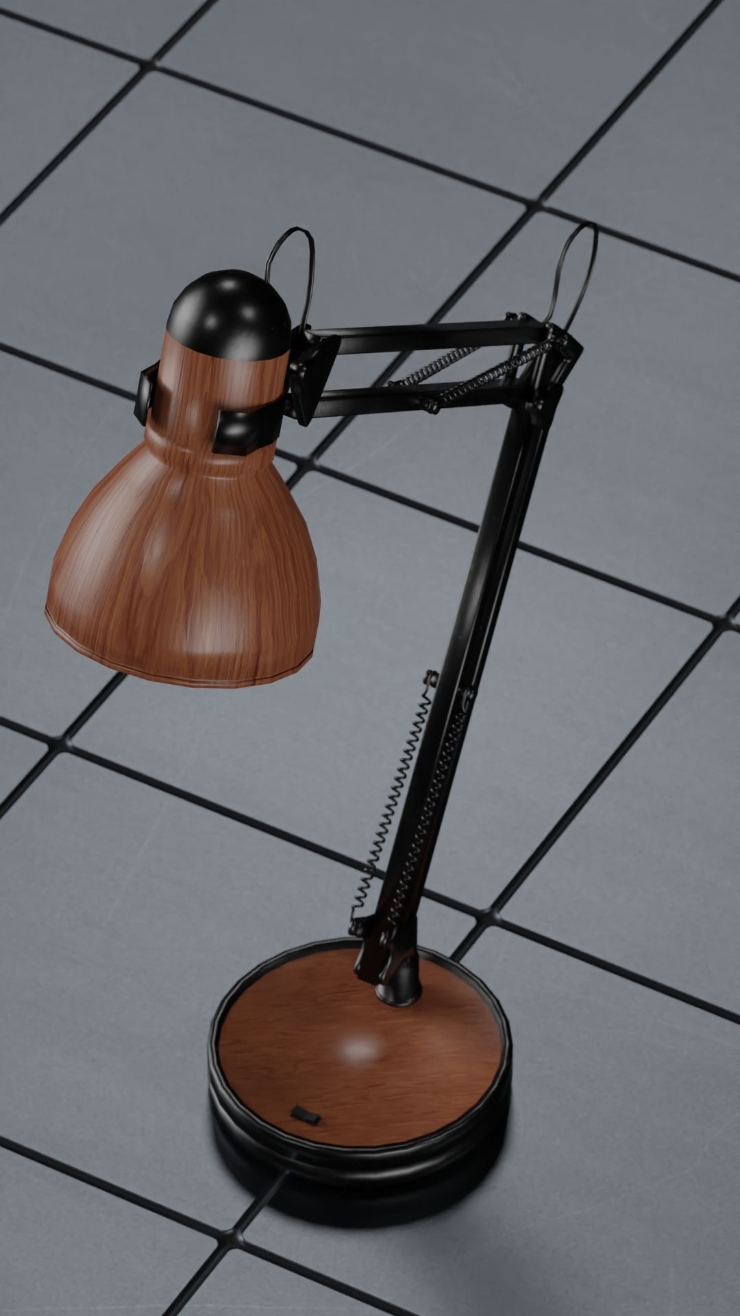 Modern desk lamp Texture | CGTrader