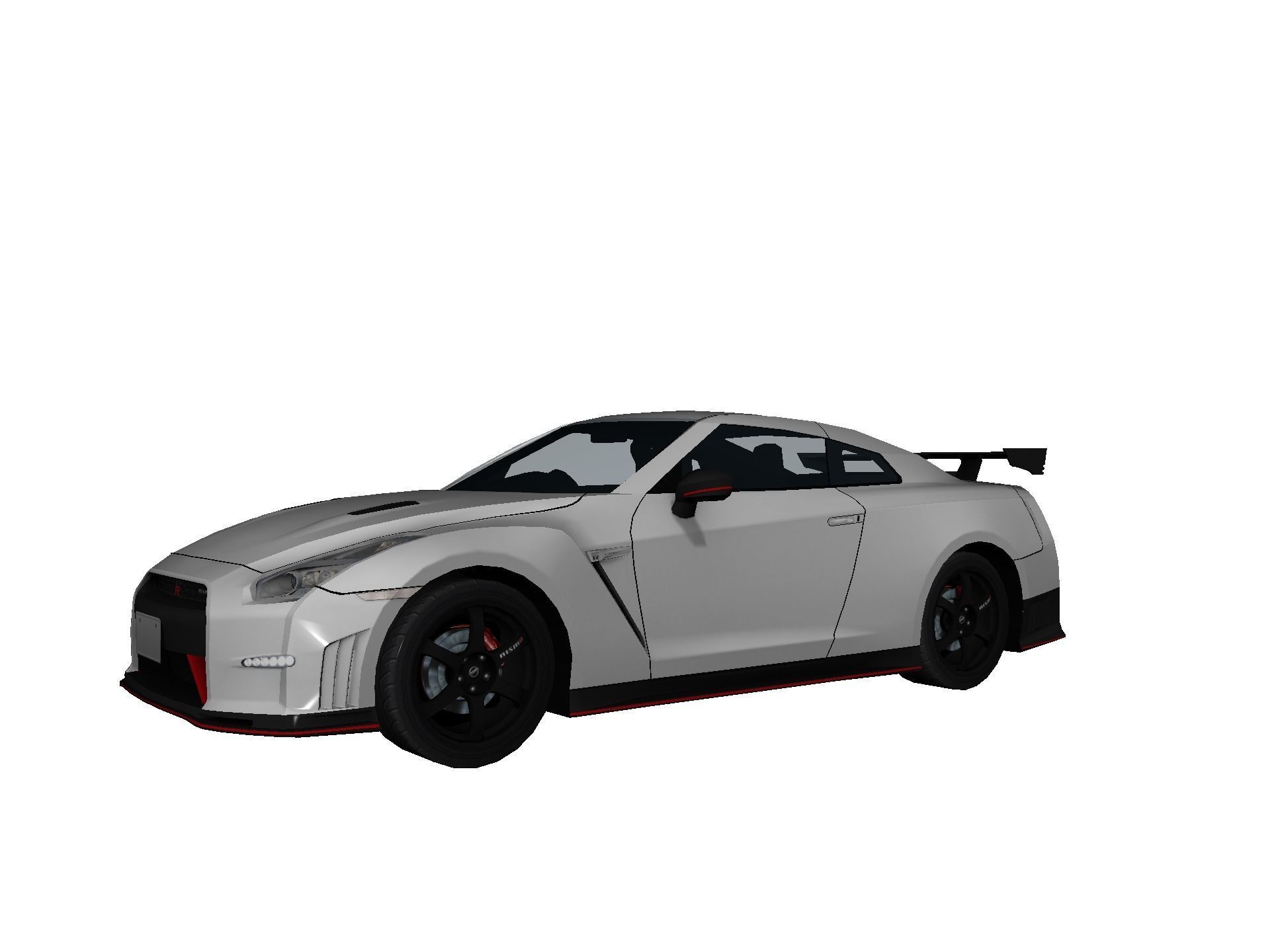 3D model NISSAN GTR NISMO VR / AR / low-poly | CGTrader