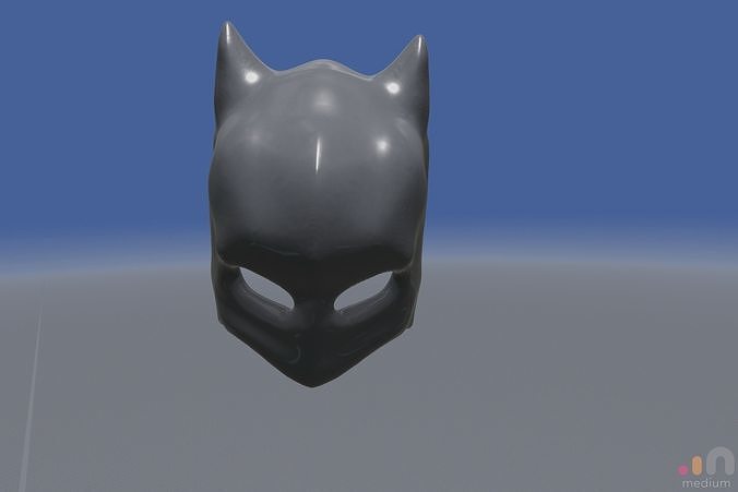 Batman Mask V4 3D model | CGTrader