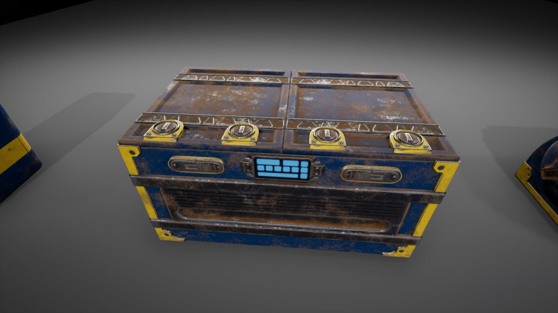 3D model Sci-Fi Containers VR / AR / low-poly | CGTrader