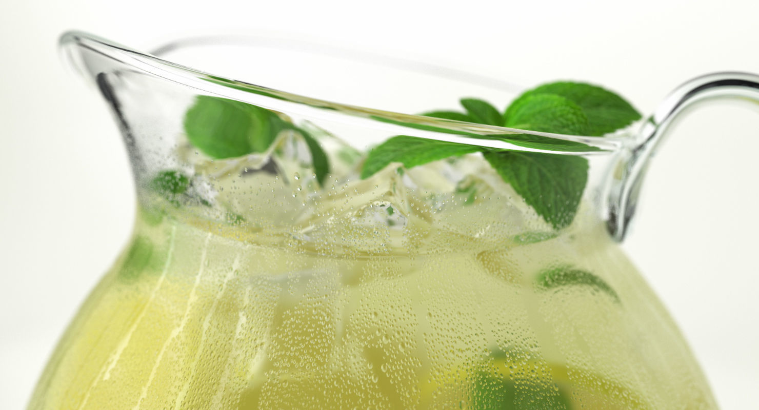 Lemonade Set 3D model | CGTrader