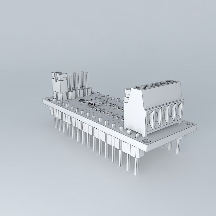 ADC NanoShield free 3D model | CGTrader