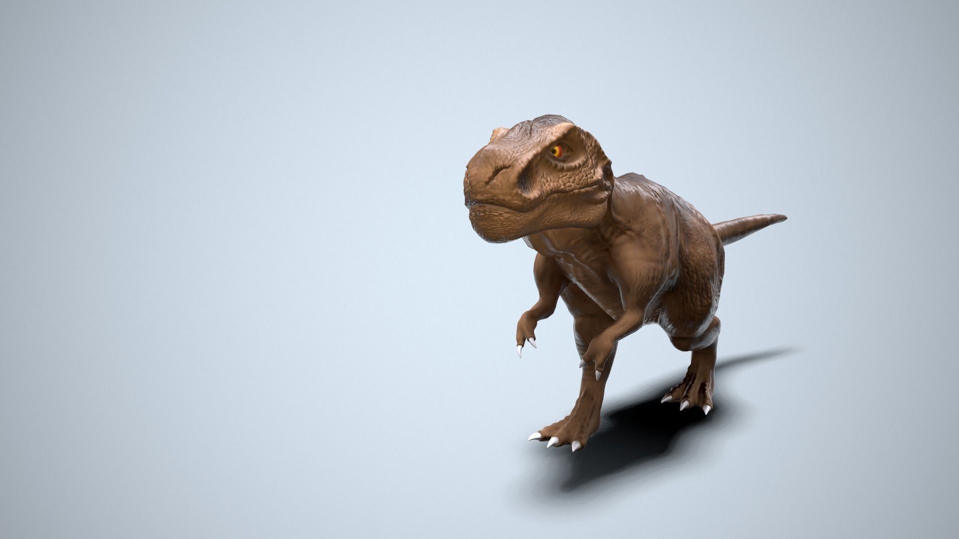 3D model Tyrannosaurus Rex VR / AR / low-poly rigged animated | CGTrader
