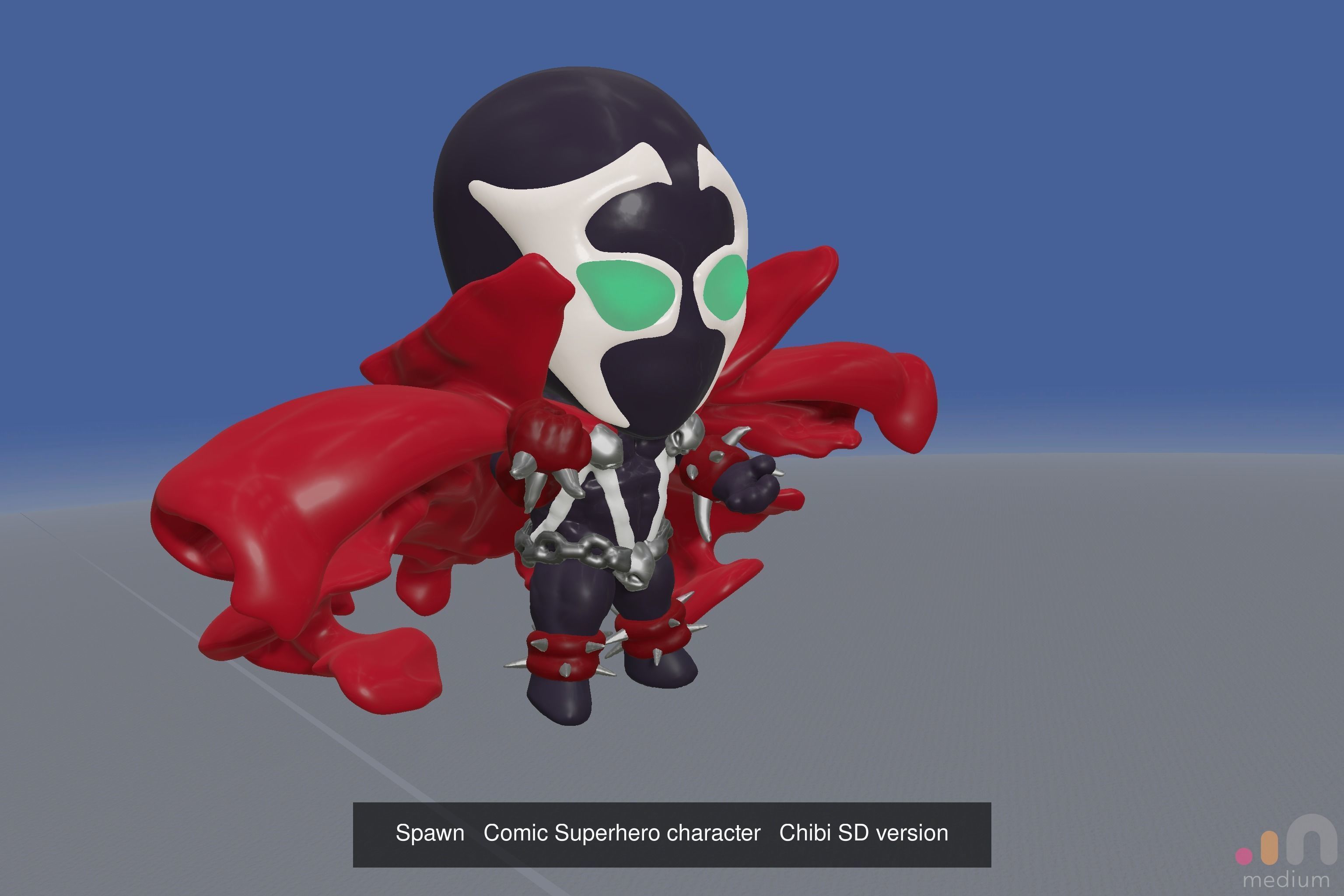 Chibi SD Style Characters Models and Scenes 3D Model Collection | CGTrader