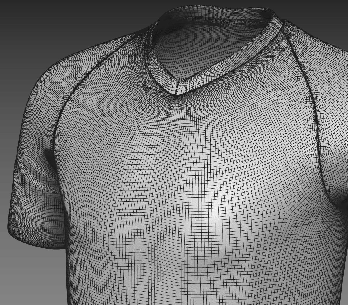 Jersey Shirt 3D model with 4K textures 3D model | CGTrader