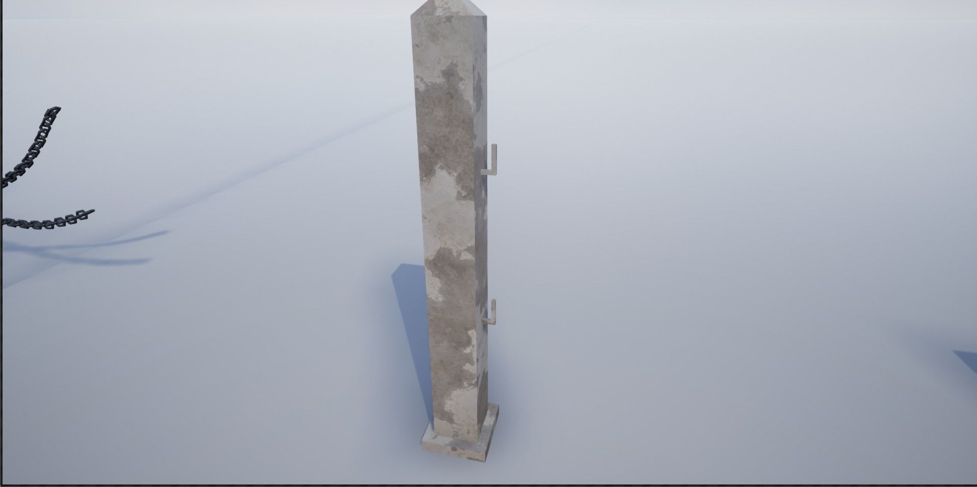 3D model Modular Chained Poles VR / AR / low-poly | CGTrader