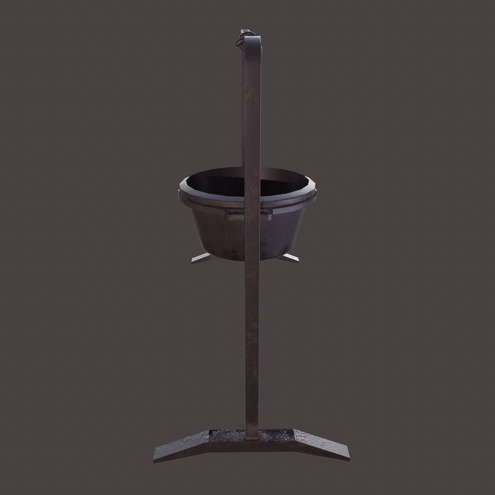 3D model Suspended Cooking Pot VR / AR / low-poly | CGTrader