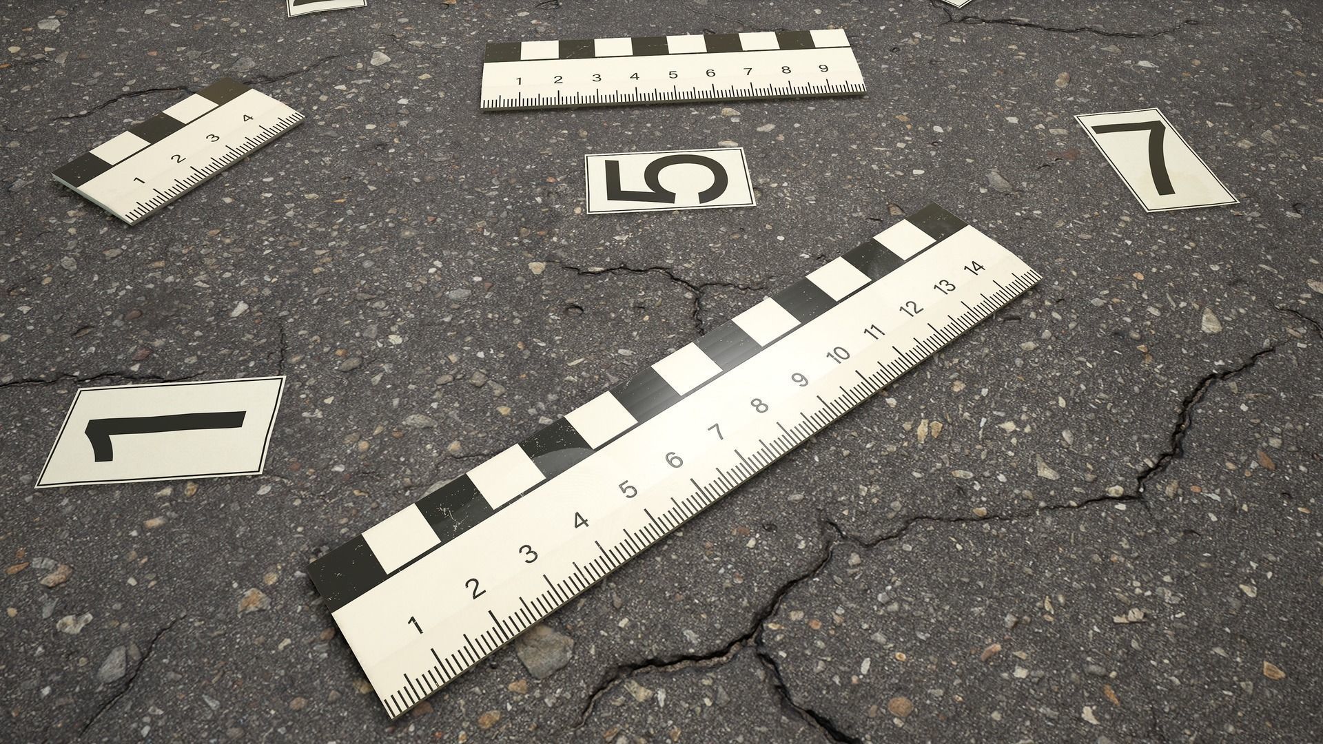 3D model Crime Scene Assets VR / AR / low-poly | CGTrader