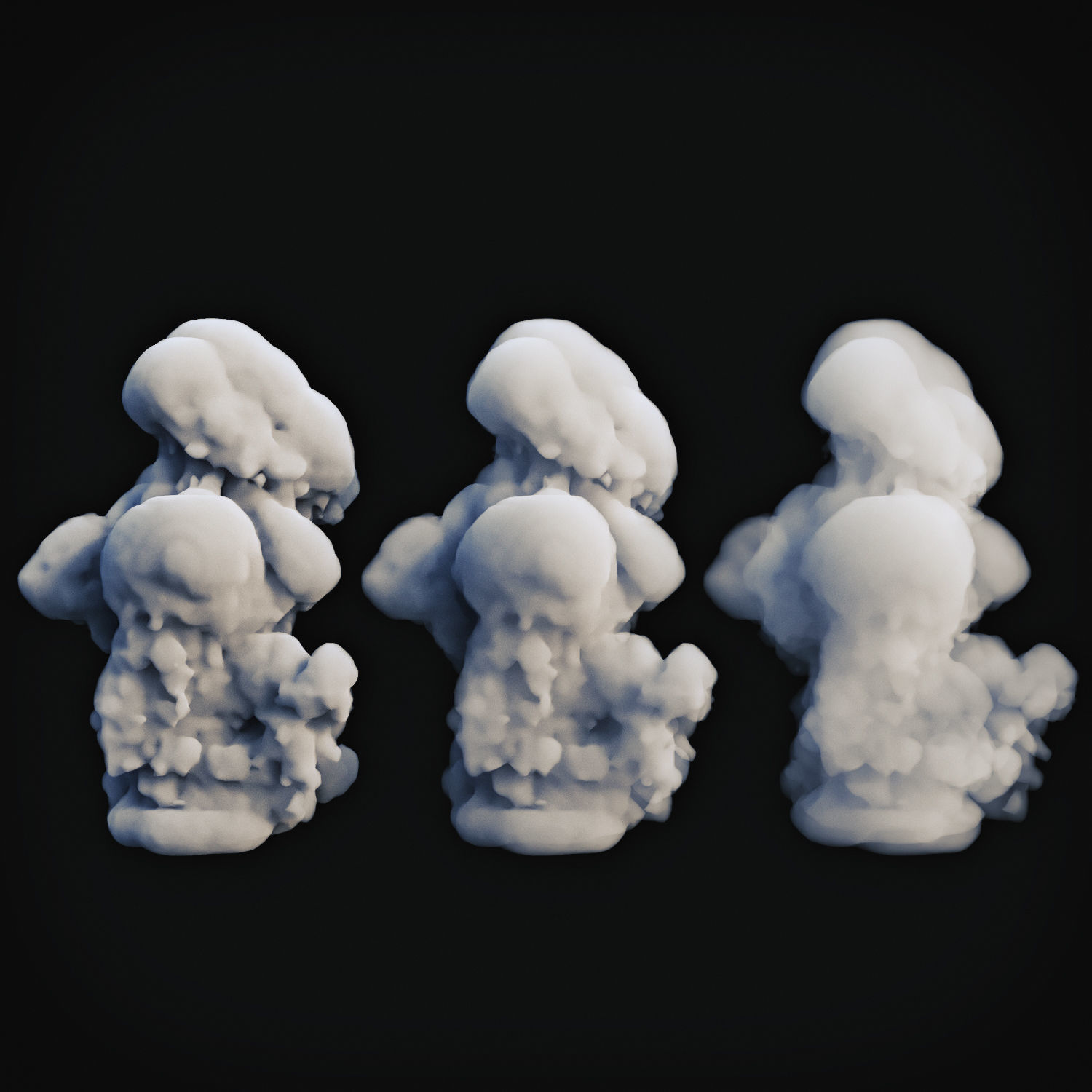 Smoke 7 3D model | CGTrader