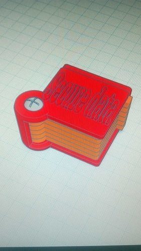secure Memory Card 3D model 3D printable | CGTrader