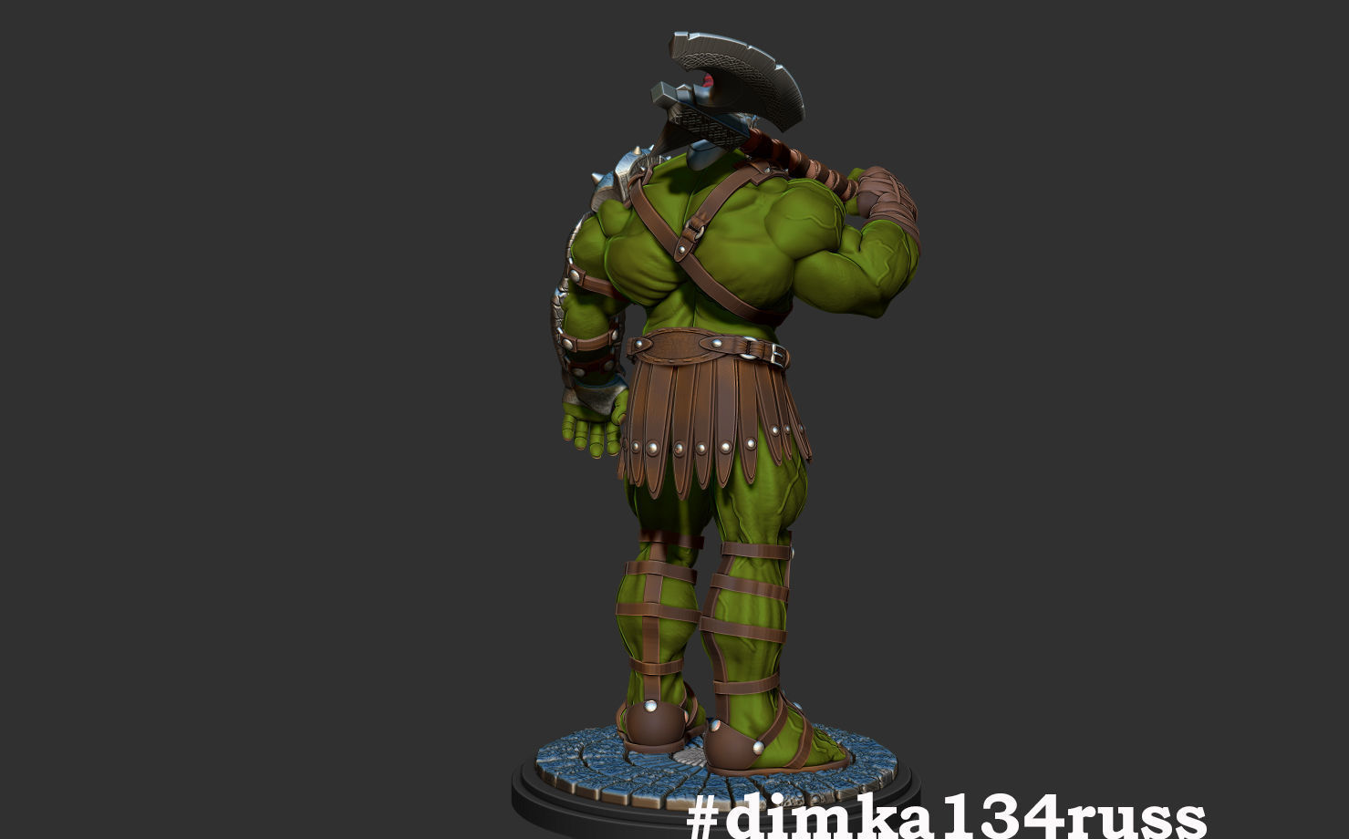 hulk gladiator 3D model 3D printable | CGTrader