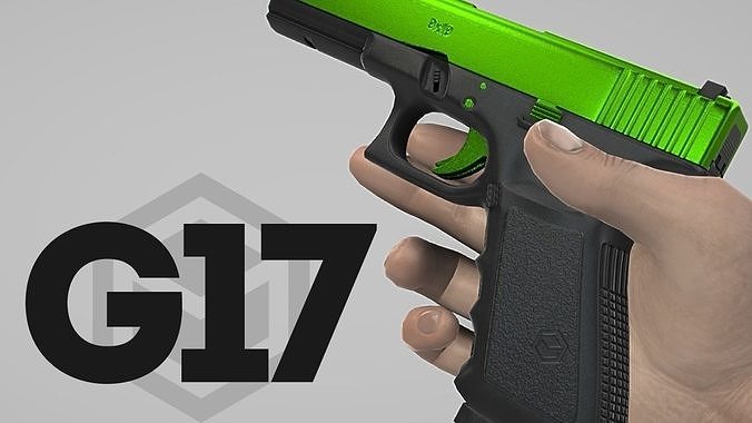 3D model G17 Animated VR / AR / low-poly | CGTrader