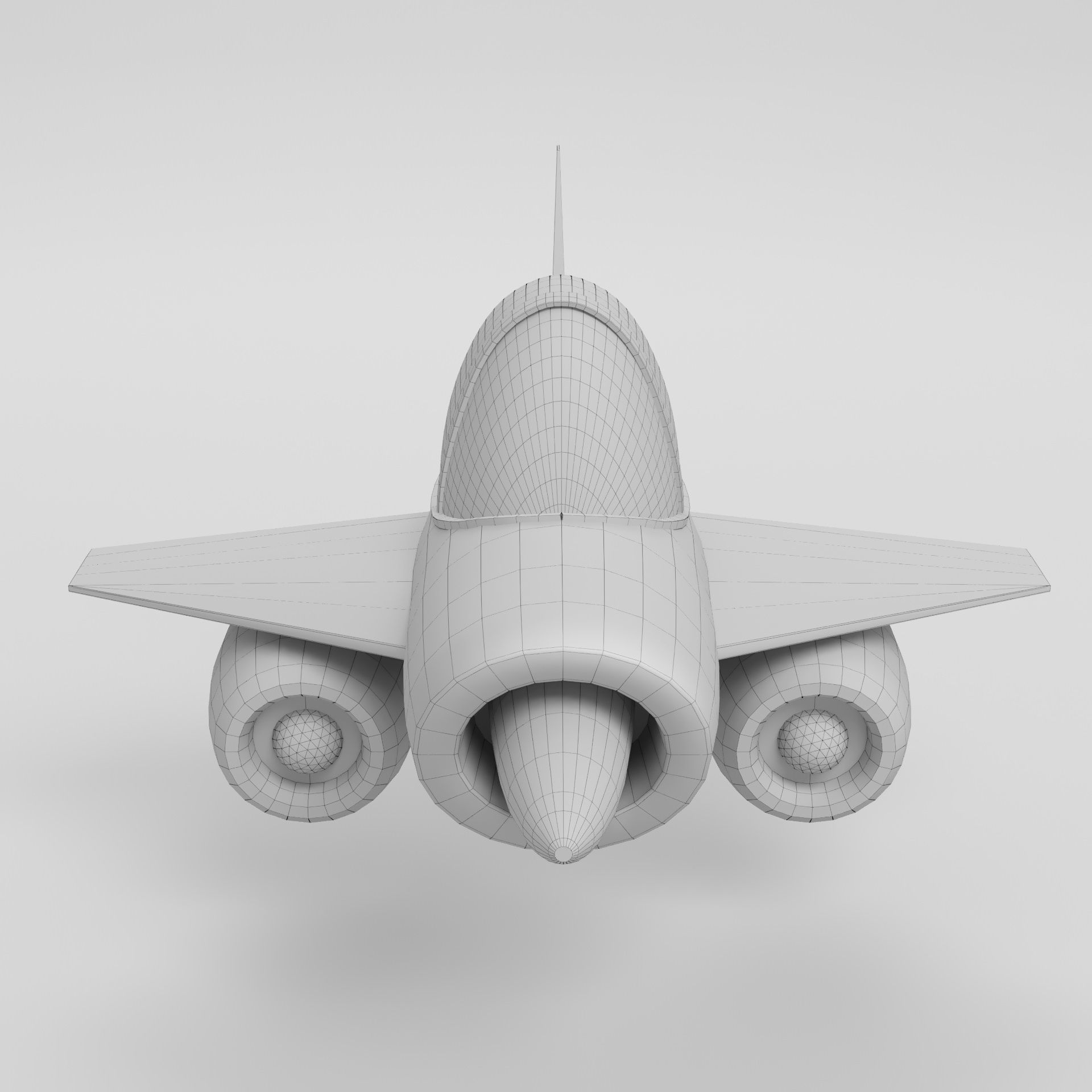 3D model plane LowPoly VR / AR / low-poly | CGTrader