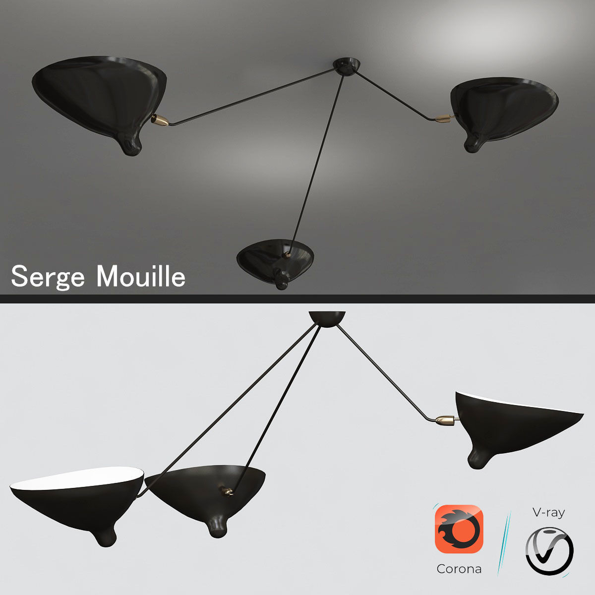 Serge Mouille 3D | CGTrader