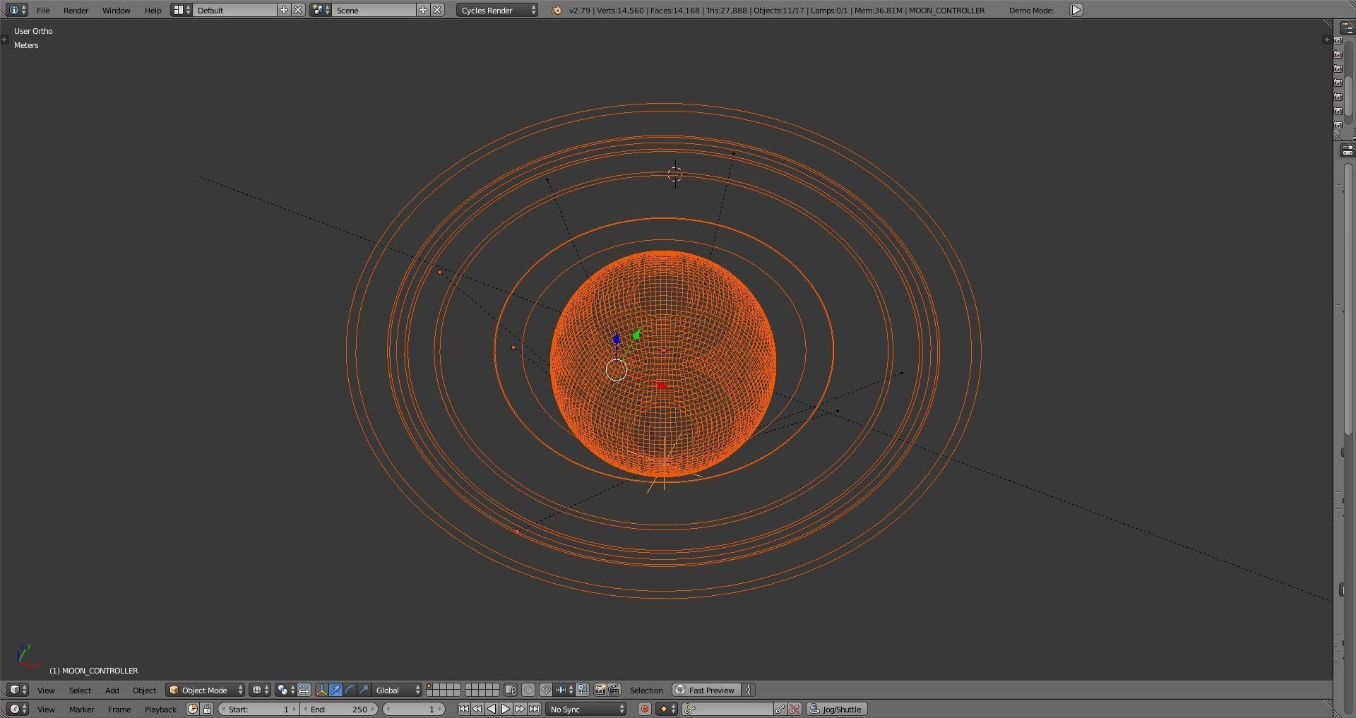SATURN rings of 3D model animated | CGTrader