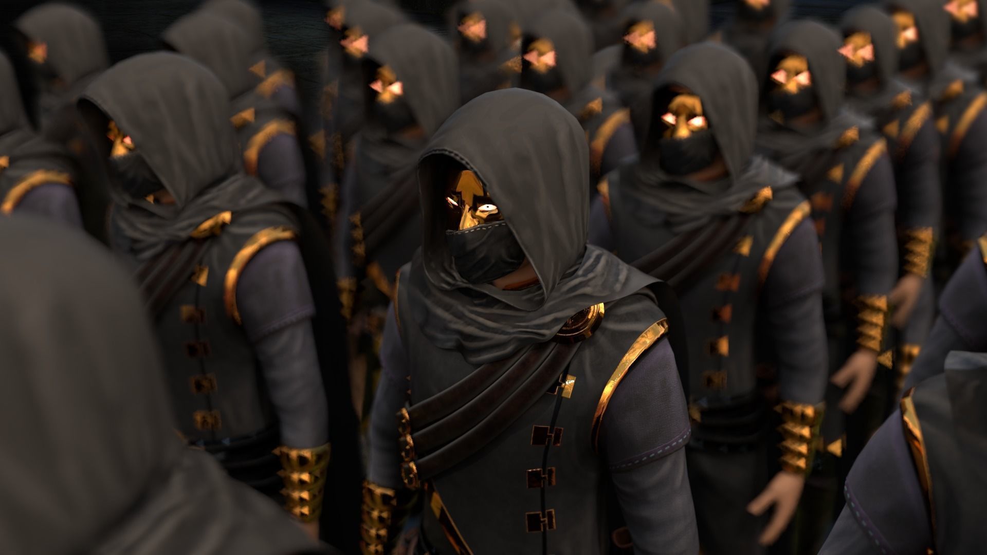 3D model Assassin character VR / AR / low-poly rigged animated | CGTrader