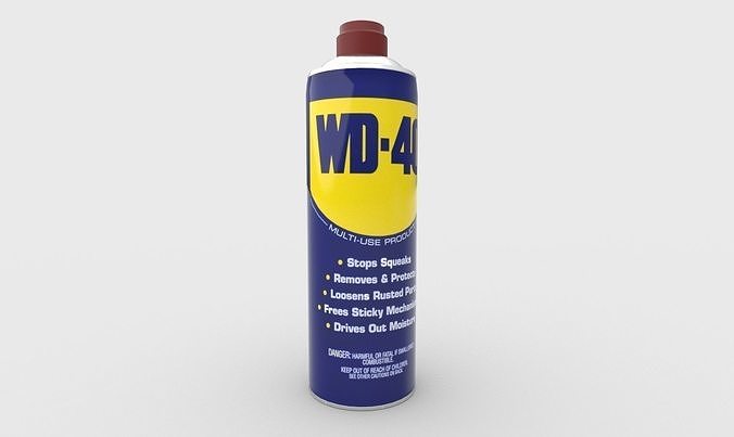 WD 40 Spray Can 3D model | CGTrader