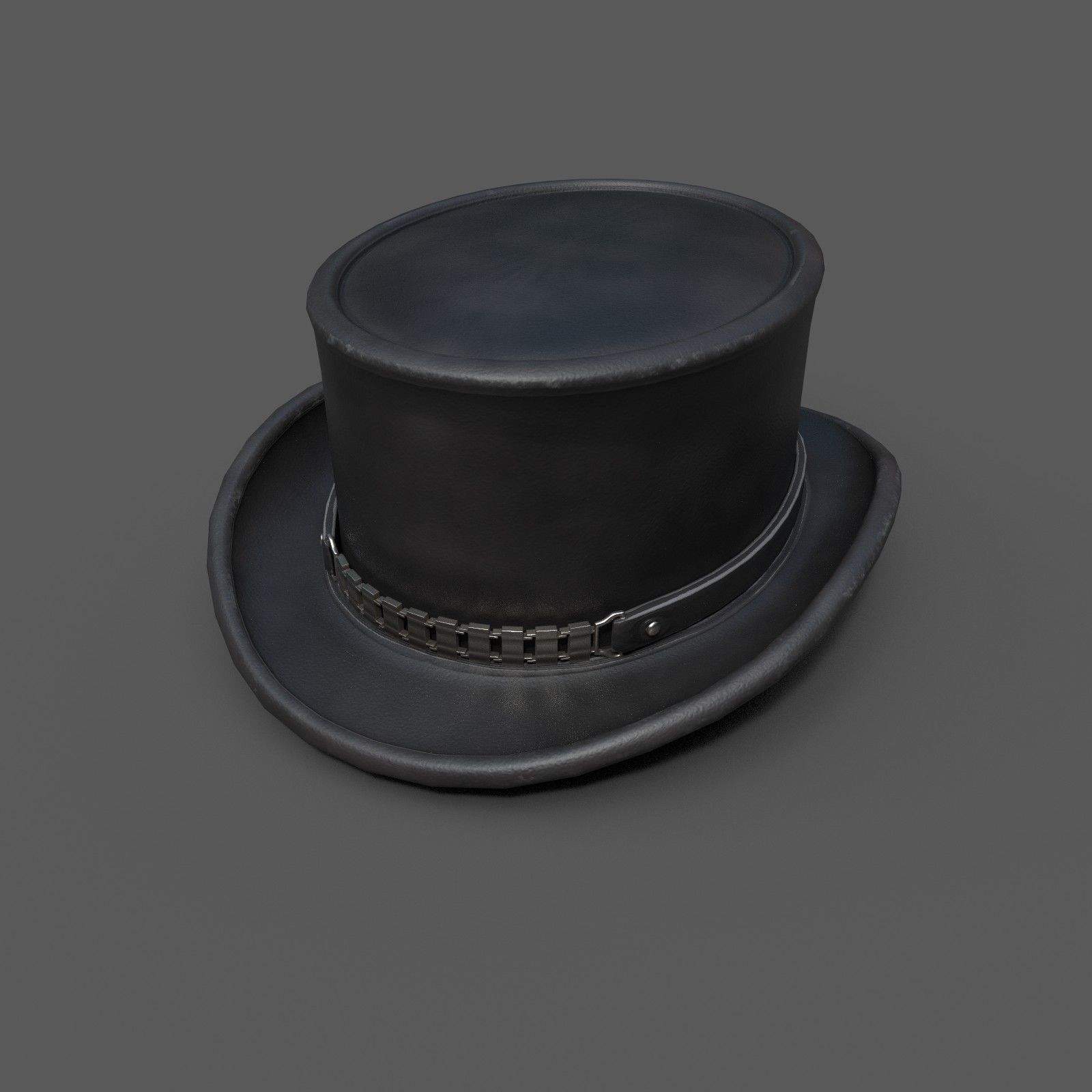 3D model Human Hat scifi VR / AR / low-poly | CGTrader