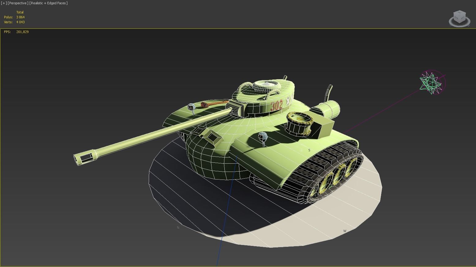 3D model Cartoon Tank VR / AR / low-poly | CGTrader