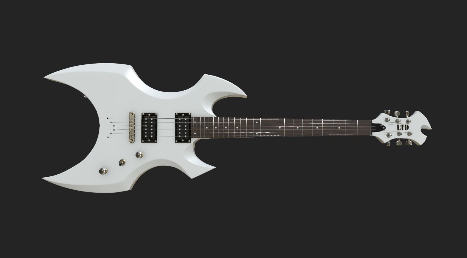 3D model Guitar Esp LTD Ax 400 50 VR / AR / low-poly | CGTrader