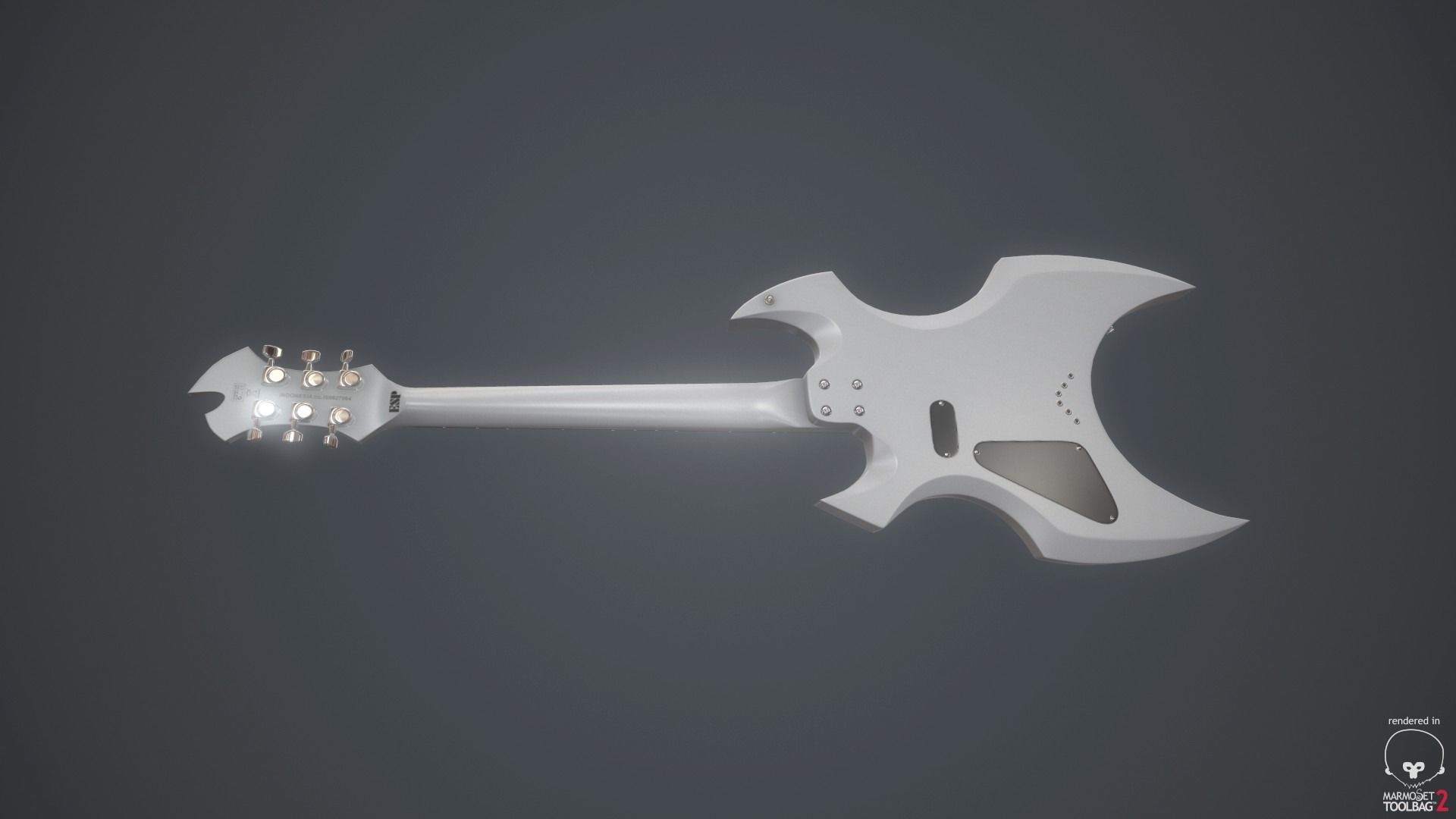 3D model Guitar Esp LTD Ax 400 50 VR / AR / low-poly | CGTrader