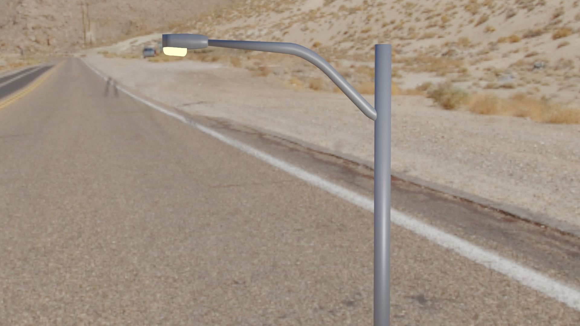 Light Pole free VR / AR / low-poly 3D model | CGTrader