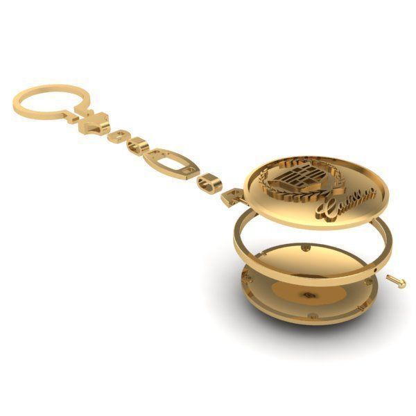 TRINKET KEYCHAIN 3D model 3D printable | CGTrader