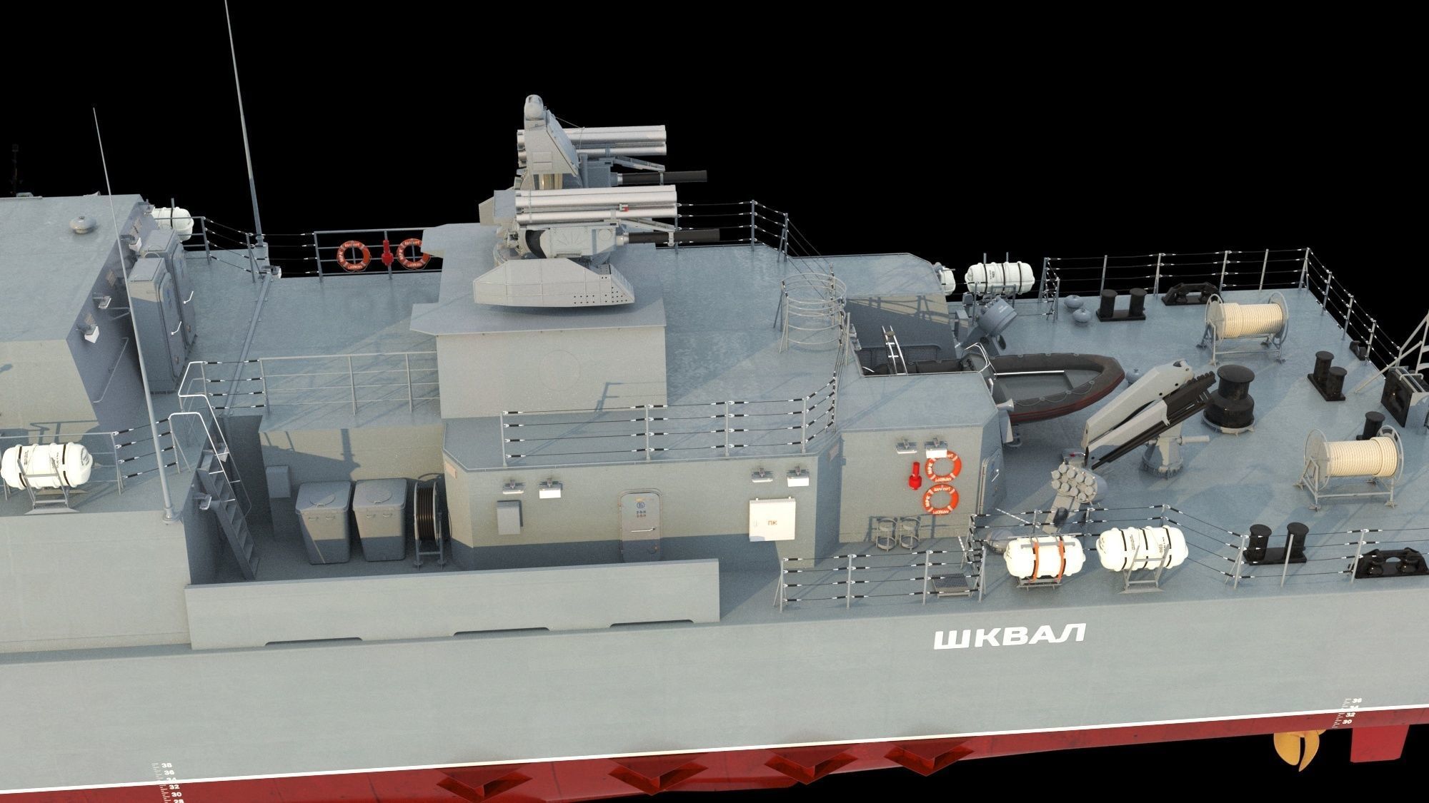 Karakurt-class 22800 3D model | CGTrader