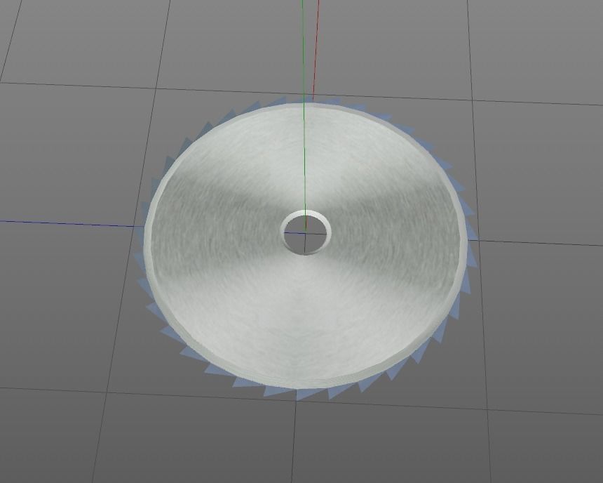 circular saw blade 3D model | CGTrader