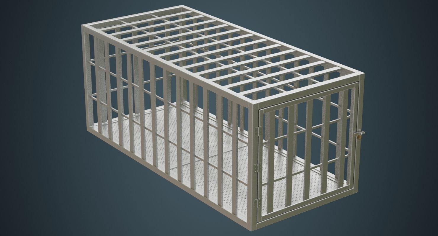 3D model Cage 1B VR / AR / low-poly | CGTrader