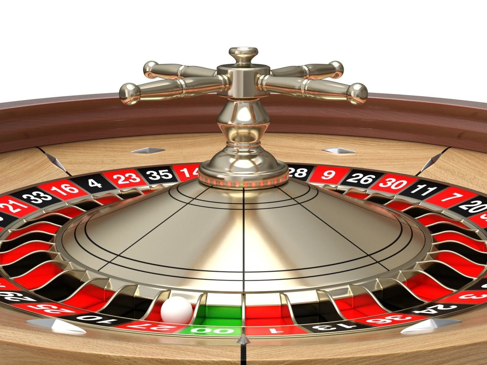 American and European Roulette Wheel 3D model | CGTrader