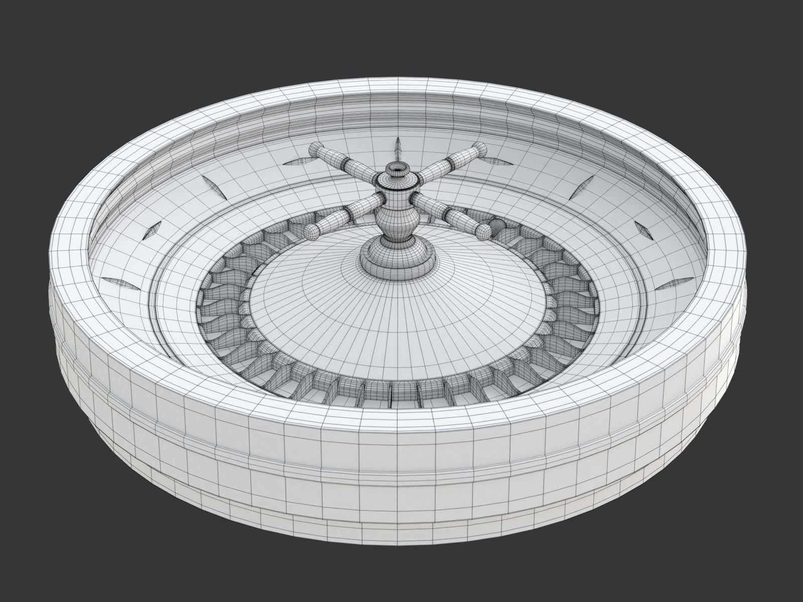 American and European Roulette Wheel 3D model | CGTrader